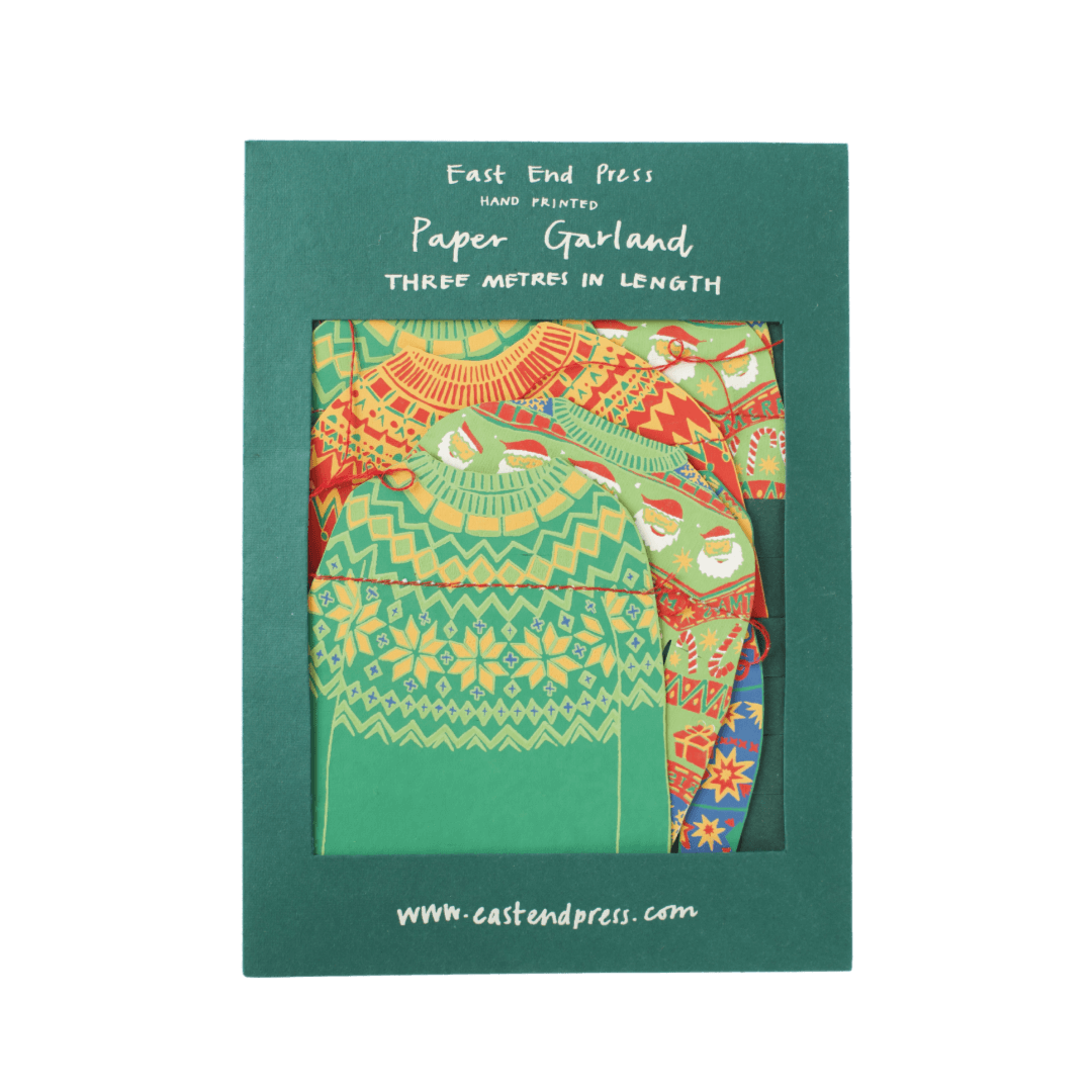 Christmas Jumpers Paper Garland – BAM Store + Space