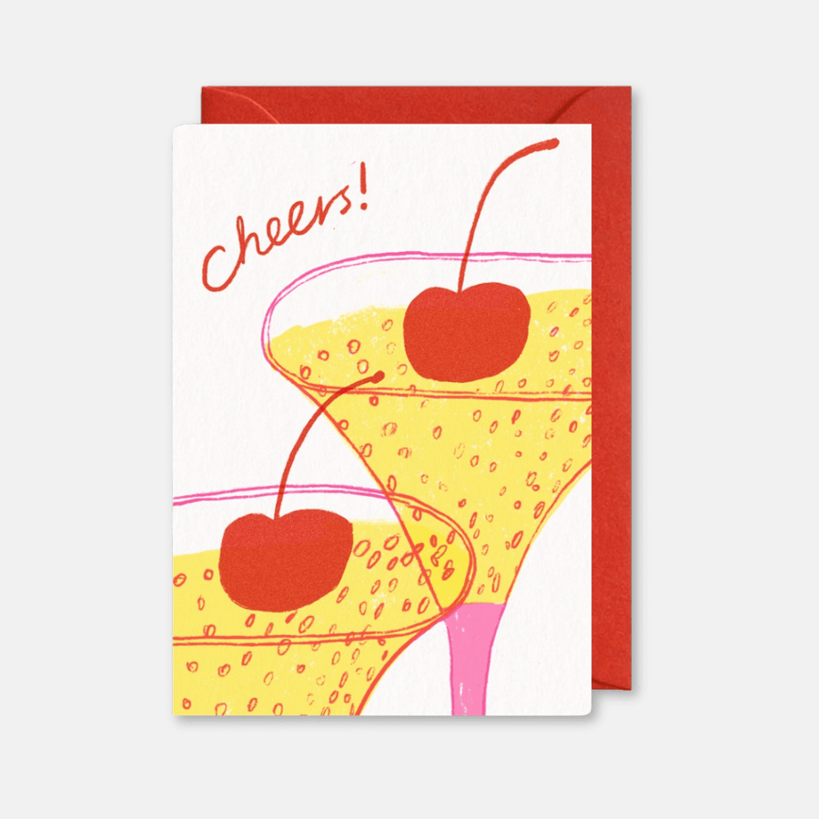 Cheers Cocktail Greetings Card – BAM Store + Space