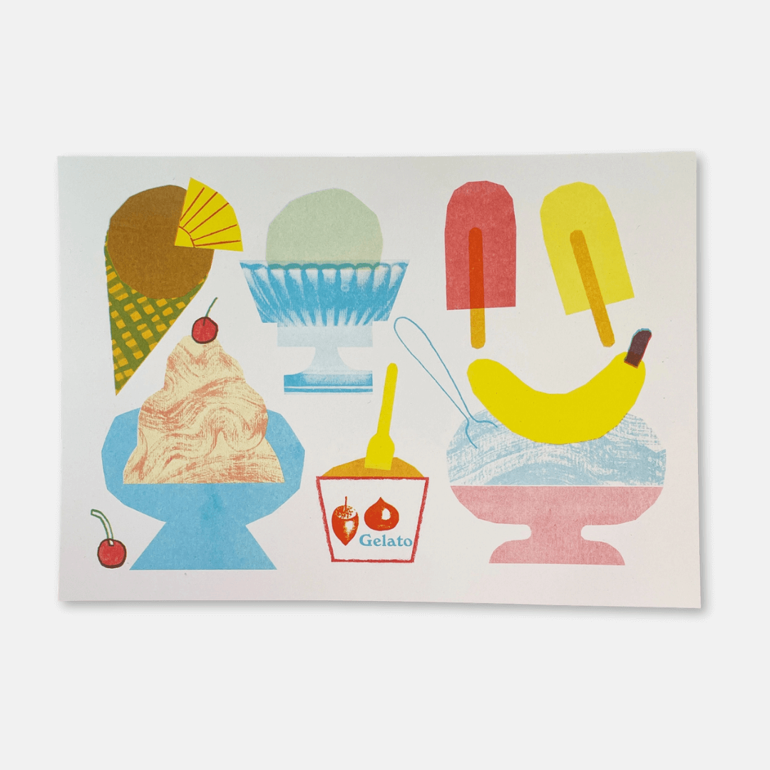 Ice Cream A4 Riso Print – BAM Store + Space