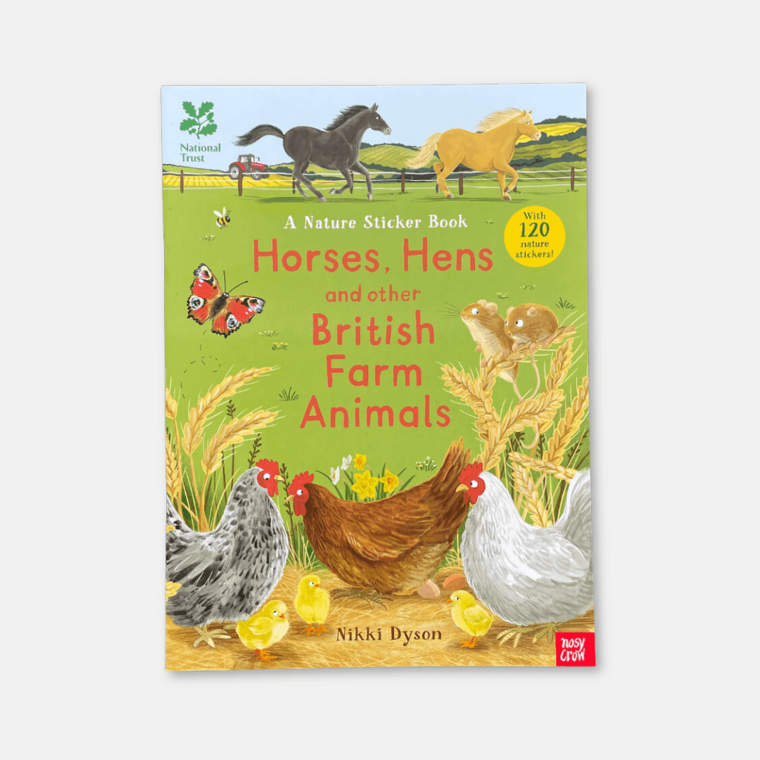 Horses, Hens and Other British Farm Animals Sticker Book – BAM Store ...