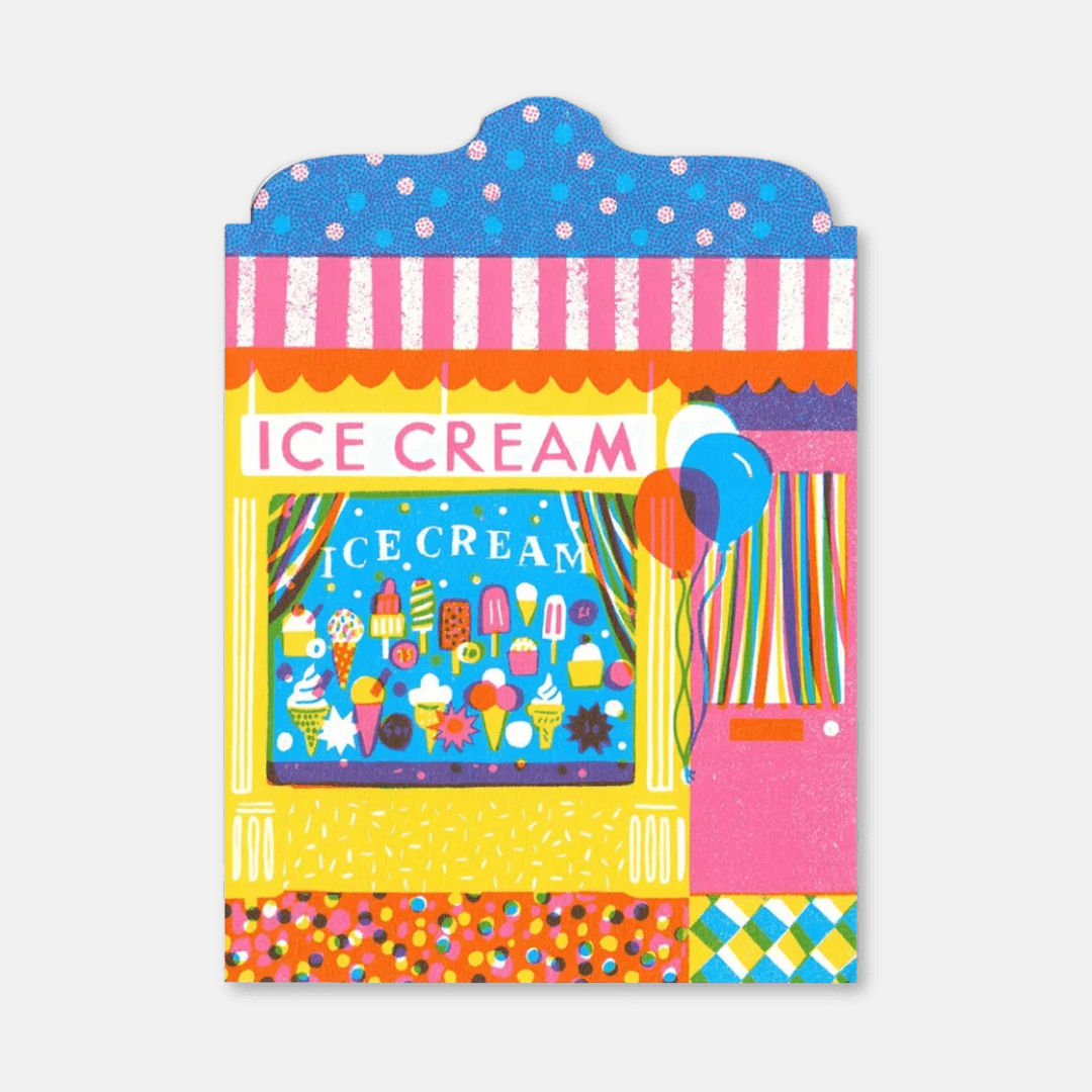Ice Cream Shop Greetings Card – BAM Store + Space