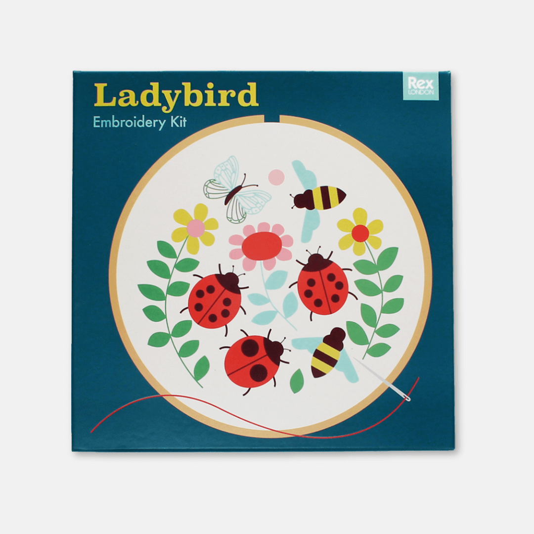 Ladybird Embroidery Craft Kit – BAM Store + Space